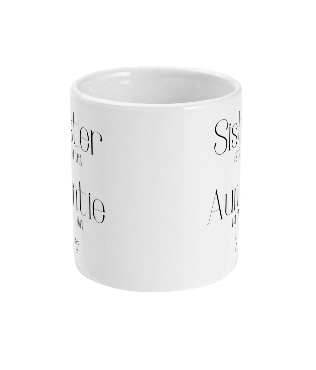 Auntie to Be Mug: Pregnancy Announcement Gift - Etsy