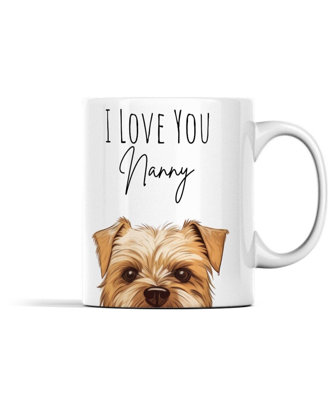 Norfolk Terrier Nanny Mug: Dog Grandma Gift - Etsy