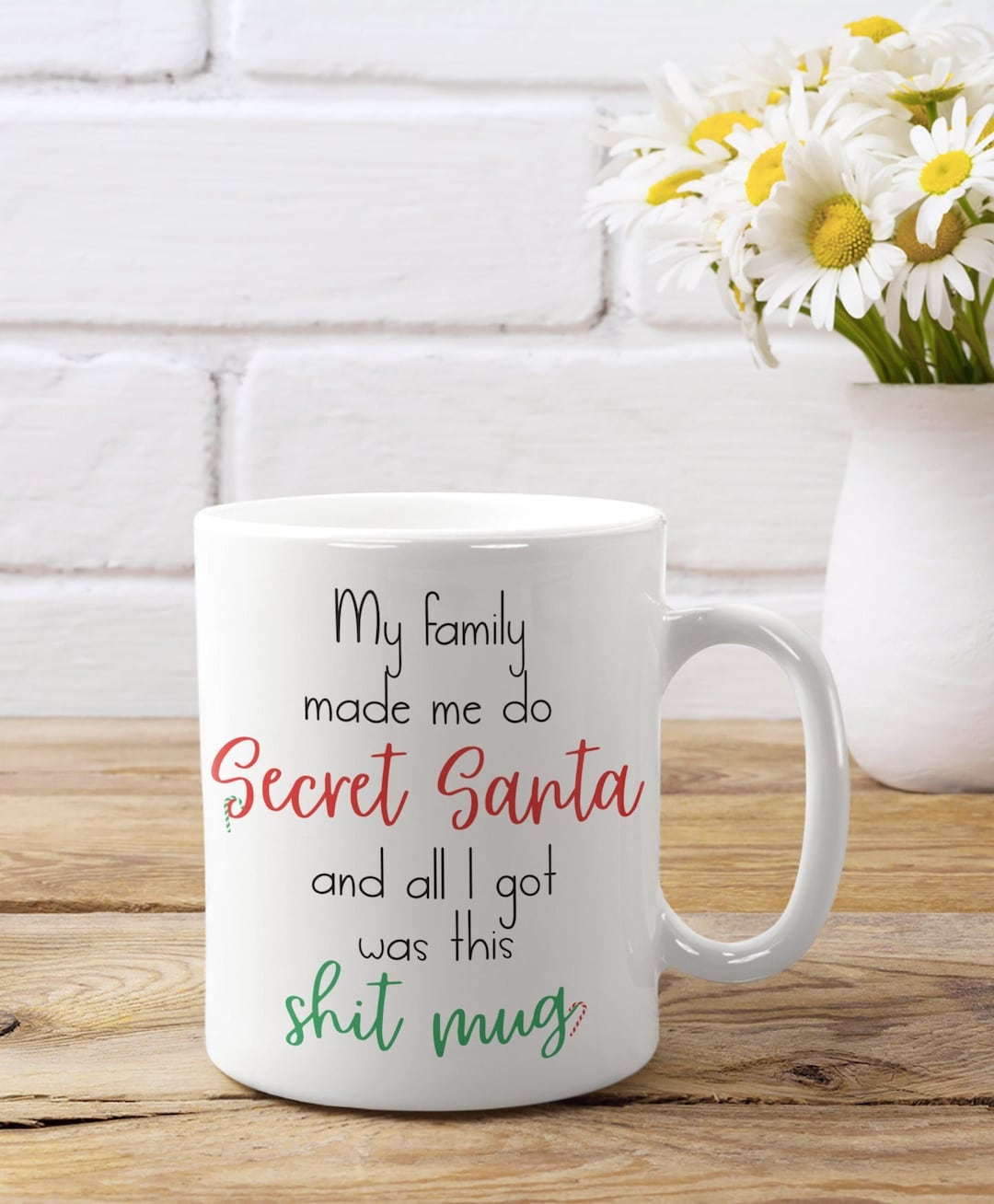 Family Secret Santa Mug Family Secret Santa Gift for Mum Secret Santa ...