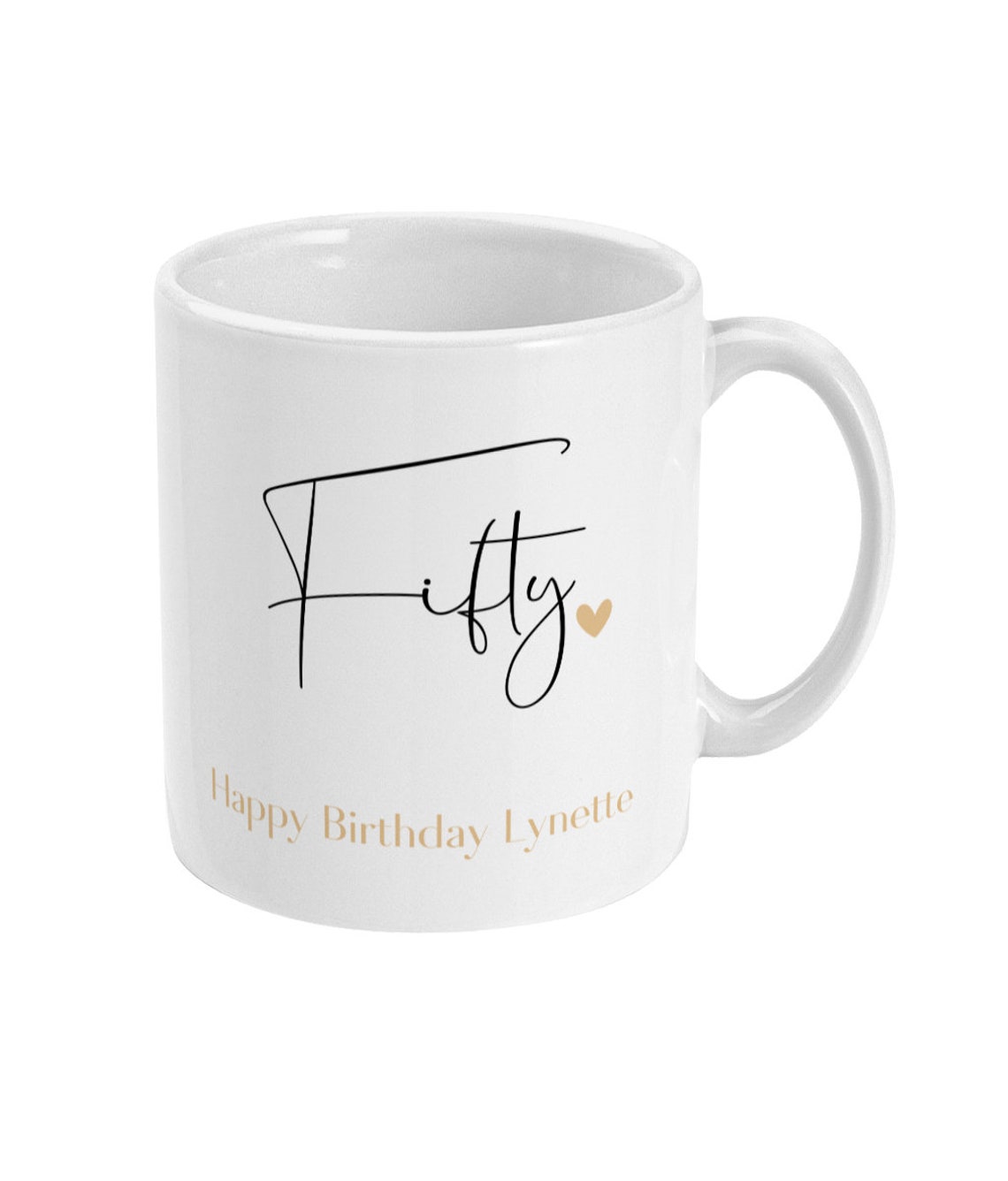 Personalised 50th Birthday Mug 50th Birthday Gift for Women - Etsy