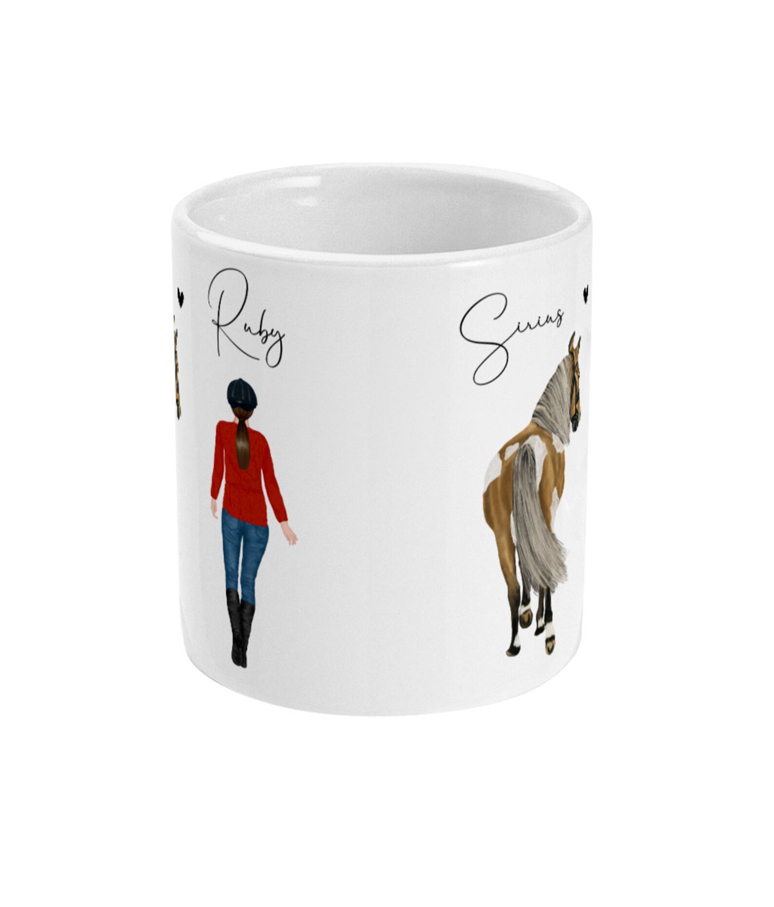 Personalised Horse Rider Mug Horse Rider Gifts Horse Rider - Etsy