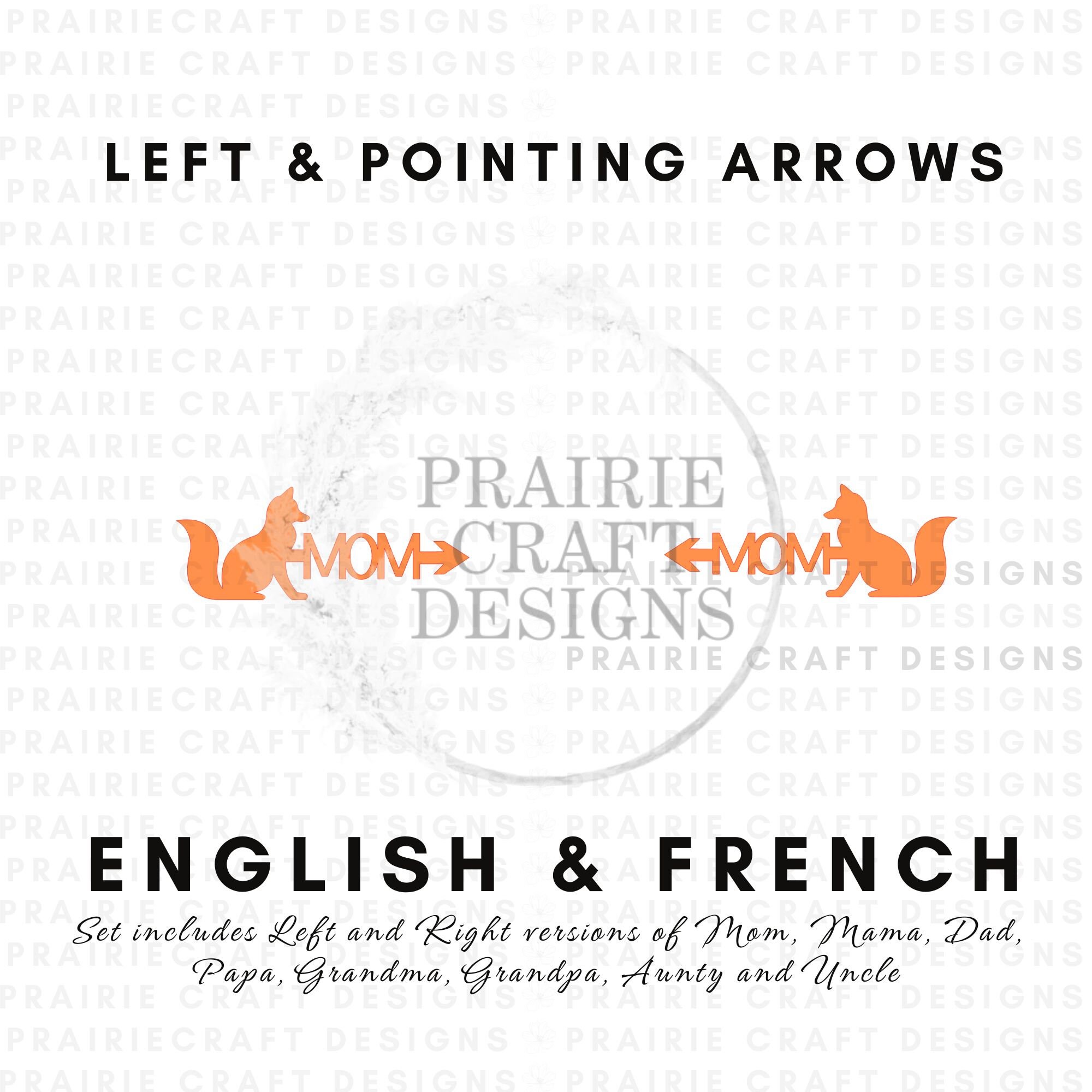 Digital Download Fox Growth Chart Height Marking Arrows SVG Family ...