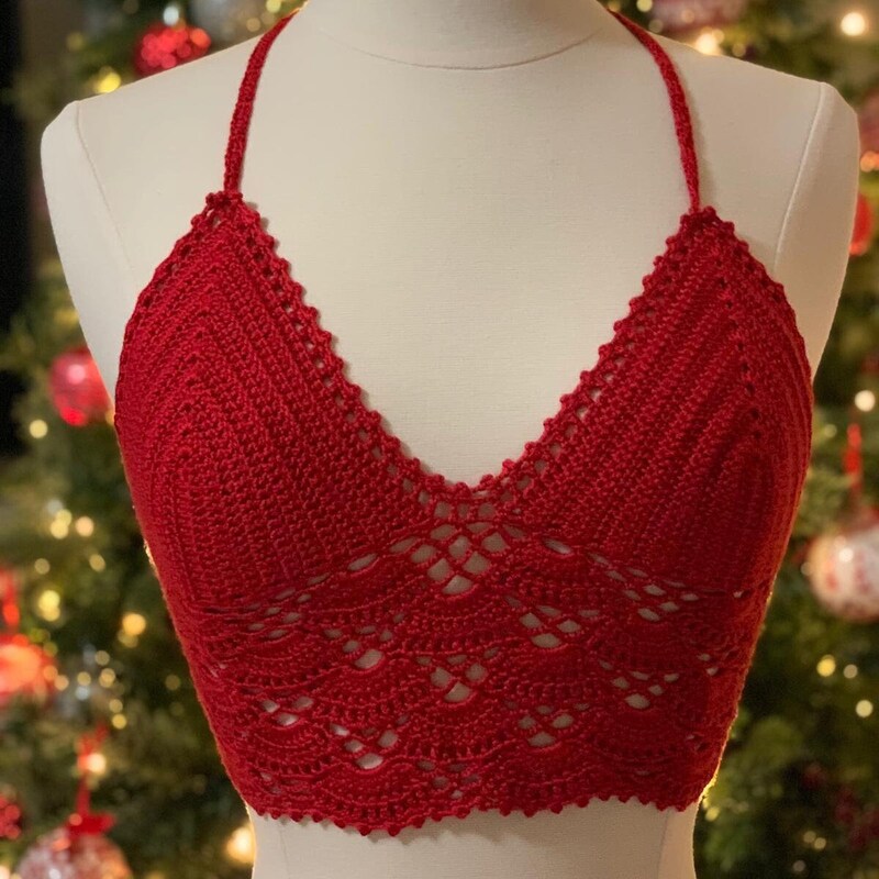 Crochet Bustier - Etsy