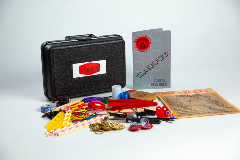 STEM Spy Field Kit Welcome Letter and Secret Agent Pen - Etsy