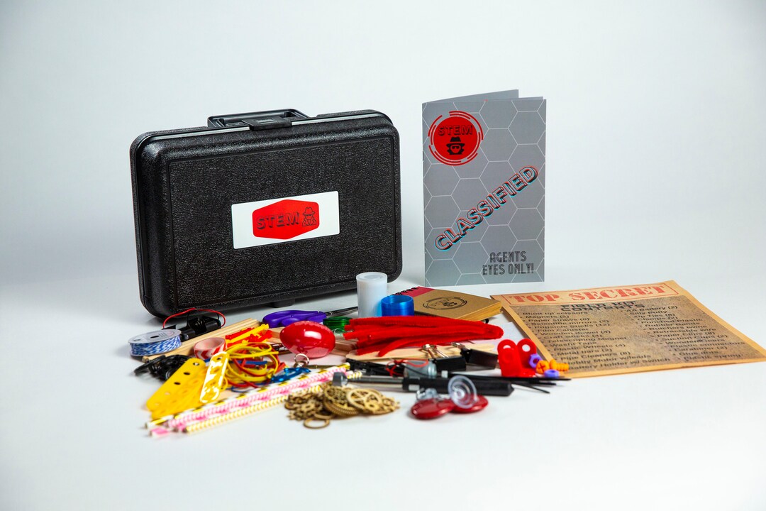 STEM Spy Field Kit Welcome Letter and Secret Agent Pen -6 Missions - Etsy