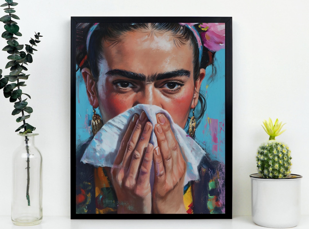 Frida Kahlo Wall Art, Funny Frida Kahlo Art Bathroom Decor Toilet Humor ...