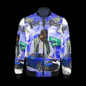Custom Rip Memorial, Bomber Jacket,in Loving Memory Your Wings,were ...