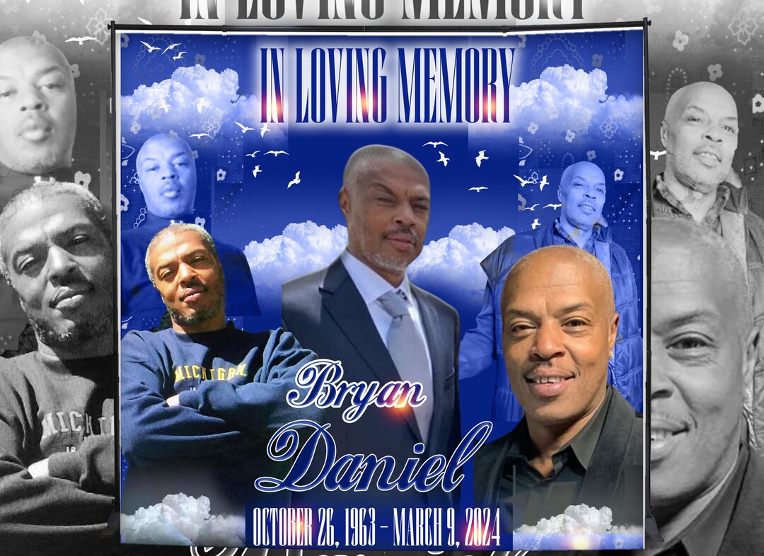 Memorial Backdrop - Background - Banner - Floor Wrap - Custom - Step ...