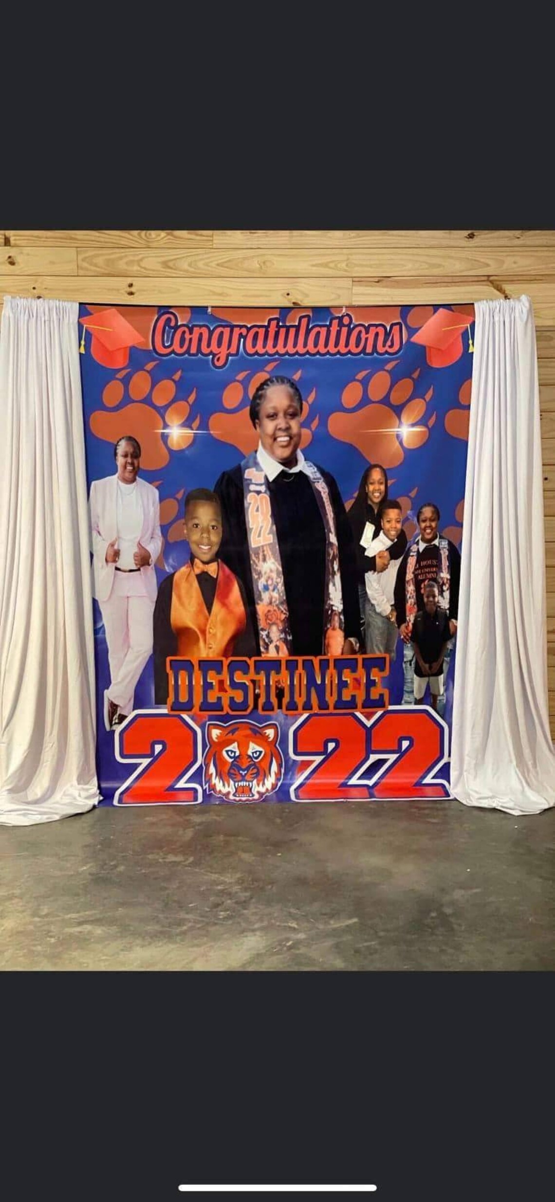 Graduation Backdrop Graduate Backdrop Class of 2022 - Etsy