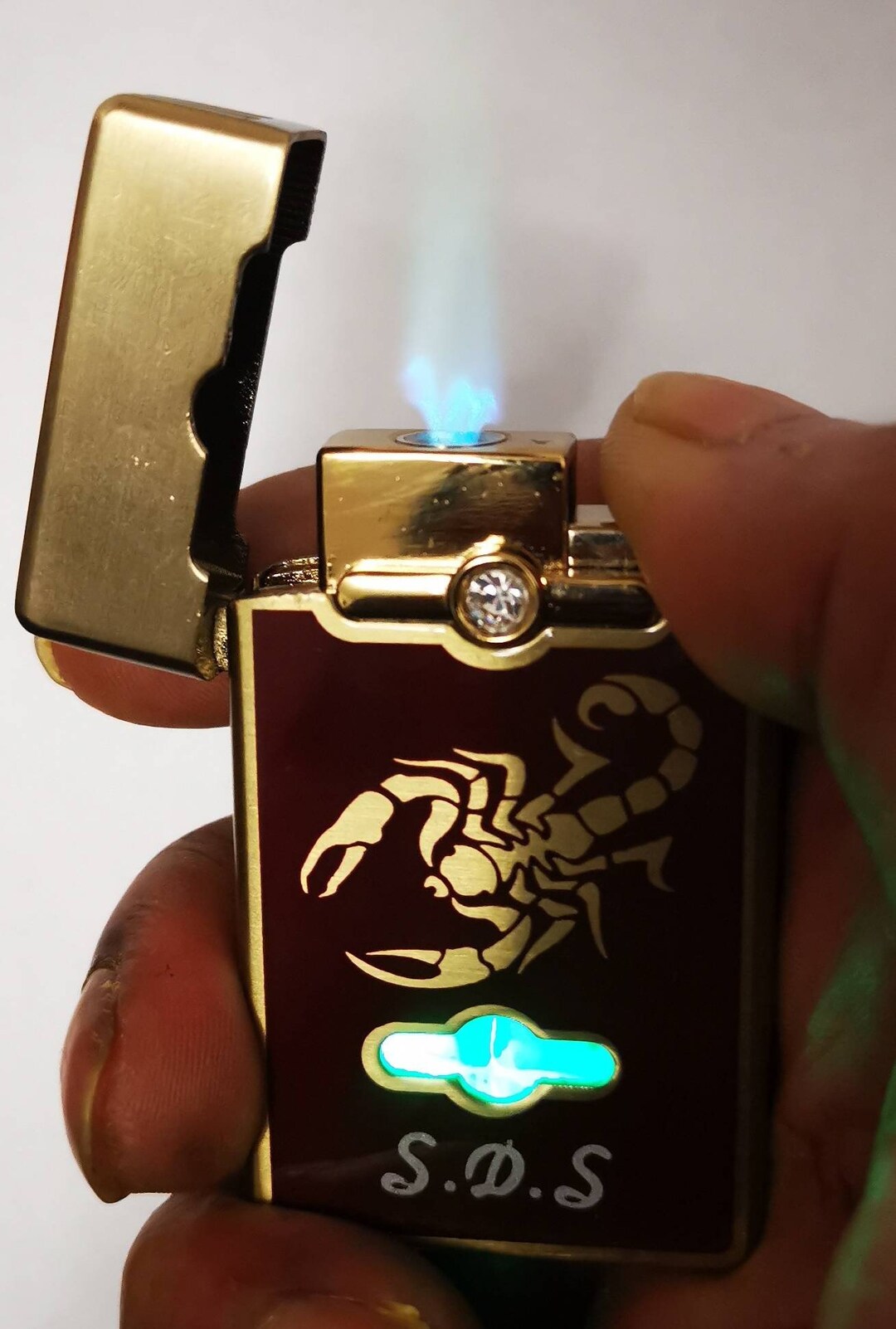 Scorpion Style Metal Novelty Cigarette Lighter Windproof - Etsy