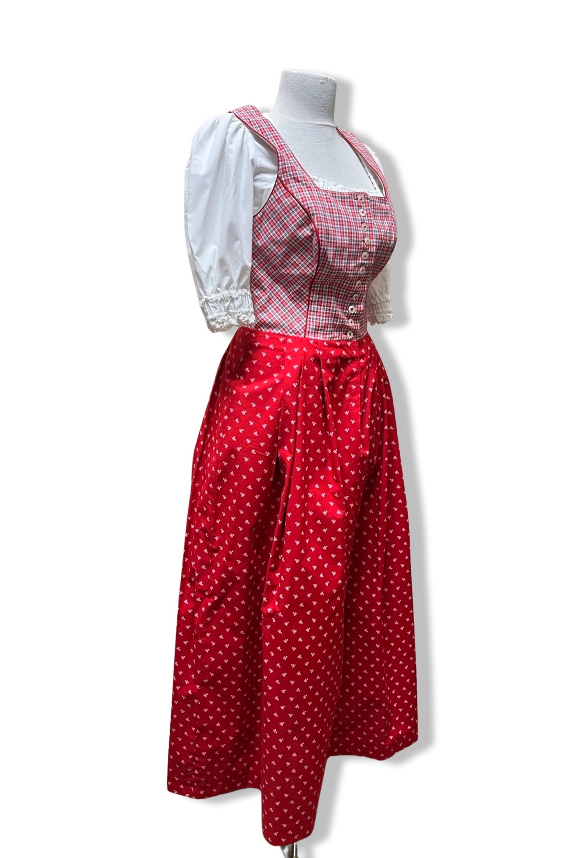 Dirndl Set Vintage Dirndl Austria Dress Octoberfest Fashion M Size ...