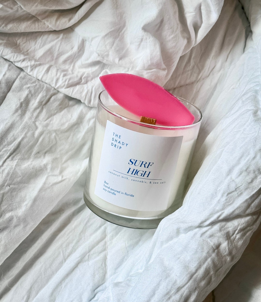 Surf High | Surf Candle|coastal Candle|surf Gifts|coastal Cowgirl Decor ...