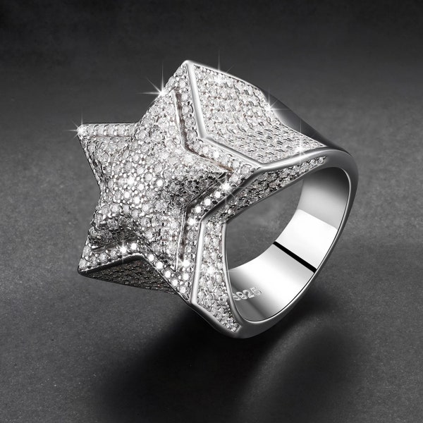 Vvs Star Ring - Etsy