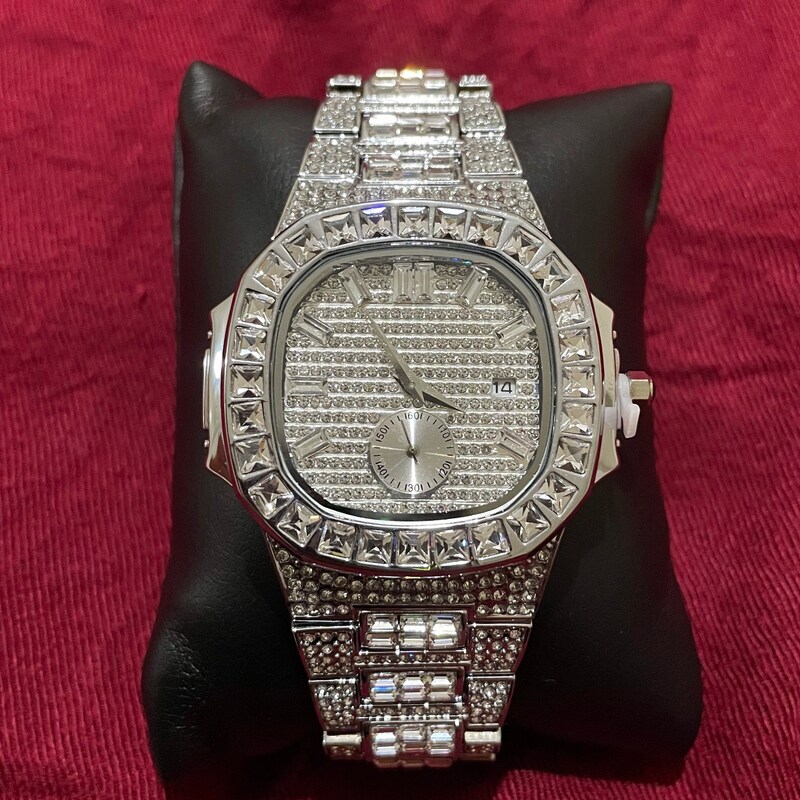 Lab Diamond Watch - Etsy