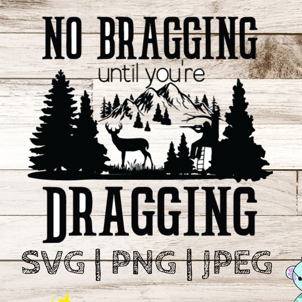 No Bragging Until Your Dragging Svg - Etsy