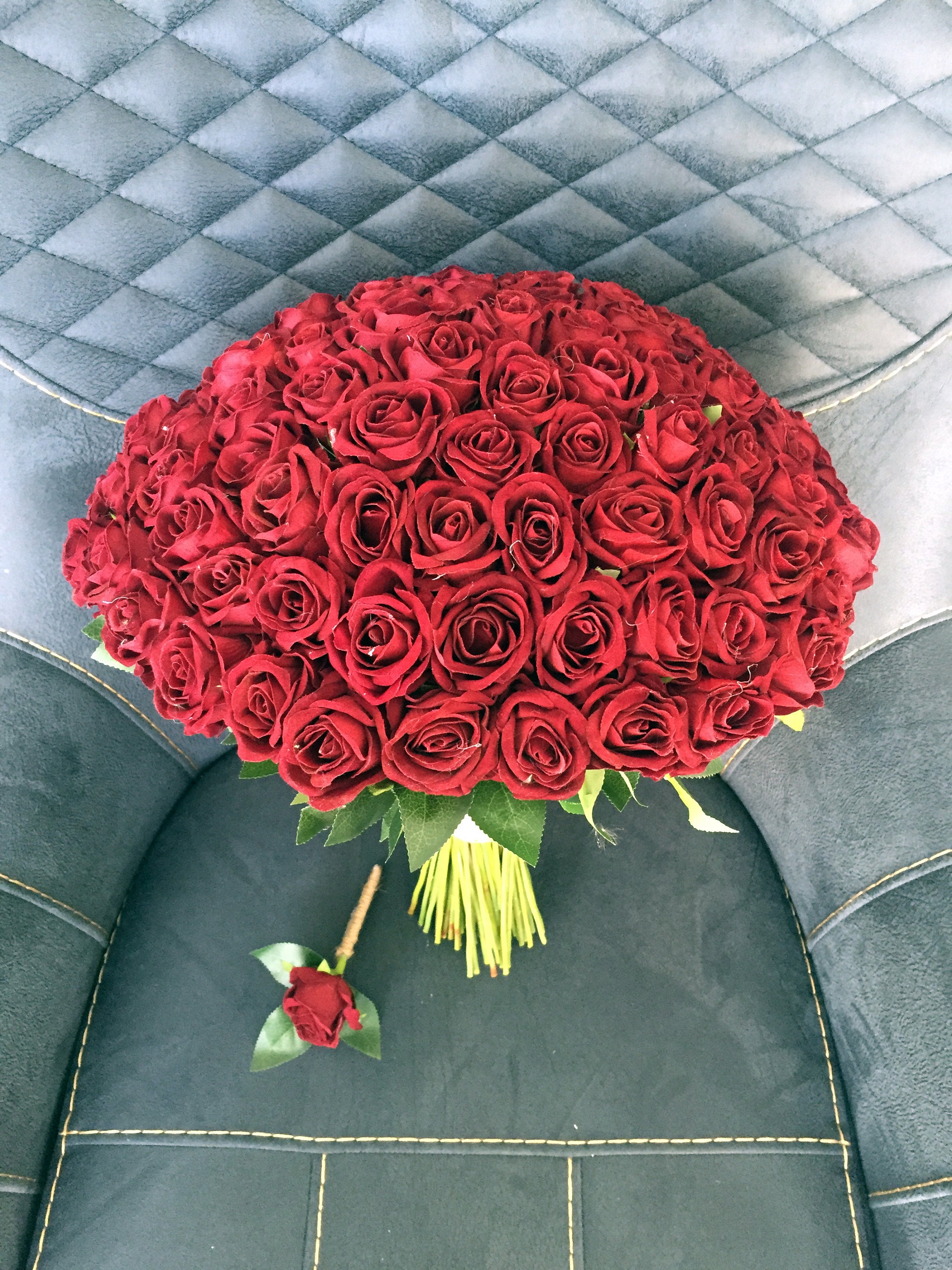 Red Rose Bridal Bouquet, Rose Bridal Bouquet, Rustic Boho Flower ...