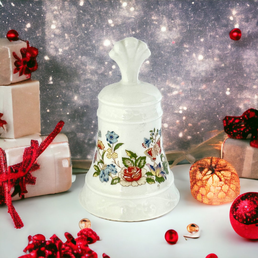 Vintage Ainsley Cottage Garden Bell: Fine English Bone China, Danbury ...