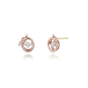 Nevertheless Yu Nabi han so Hee Rose Gold Knot Earring Yu Nabi - Etsy