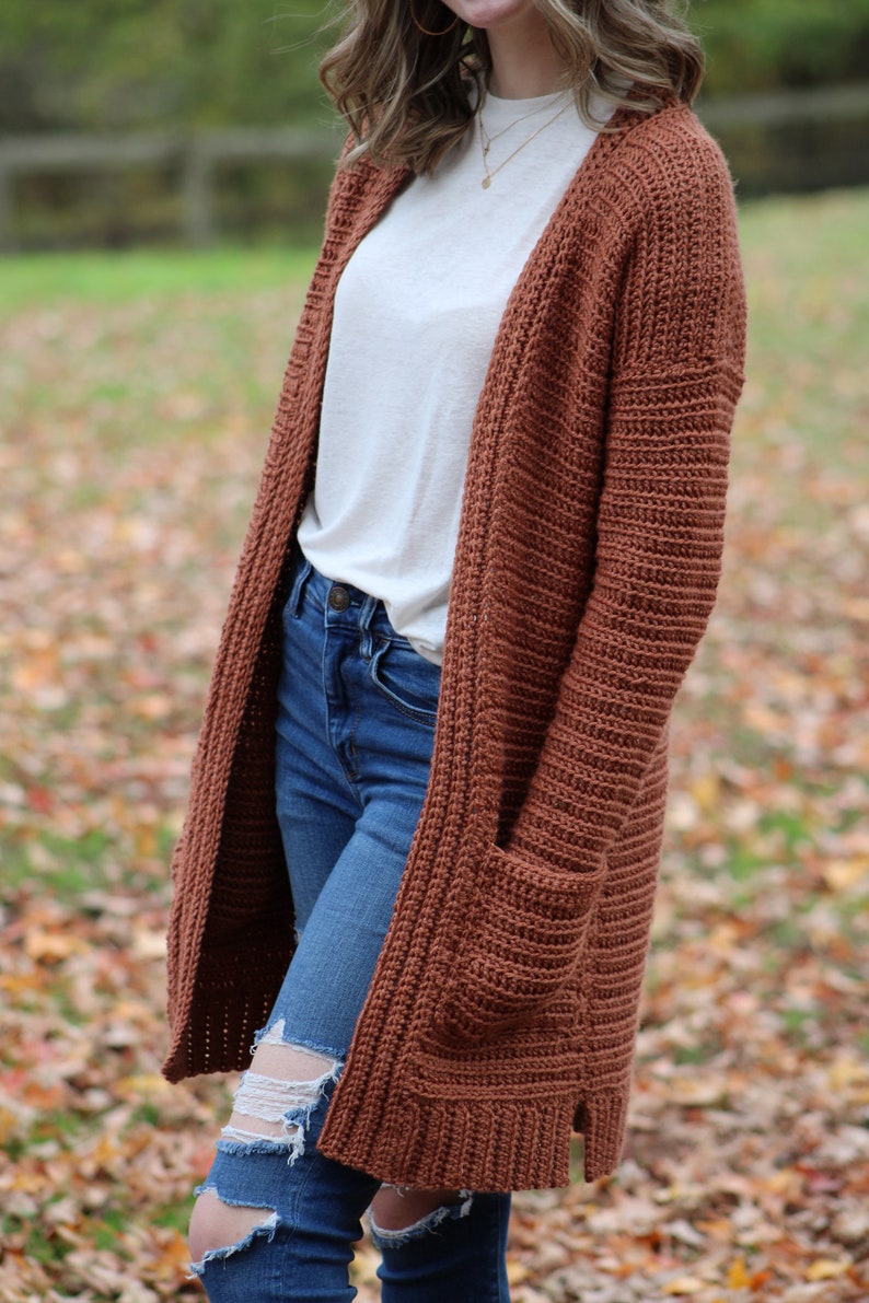 Harvest Cardigan / Crochet Pattern Sizes XS-5X / PDF Digital - Etsy