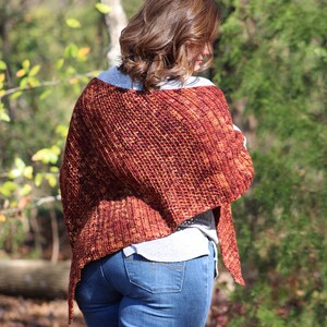 Embers Shawl | Asymmetrical Shawl Crochet Pattern | PDF DIGITAL ...