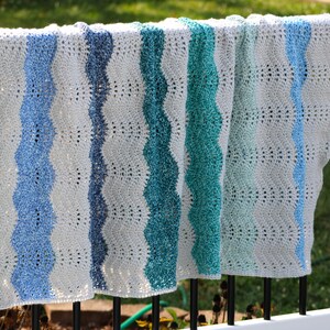 Beach Cottage Throw / Easy Crochet Pattern / PDF DIGITAL DOWNLOAD ...