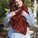 Embers Shawl | Asymmetrical Shawl Crochet Pattern | PDF DIGITAL ...