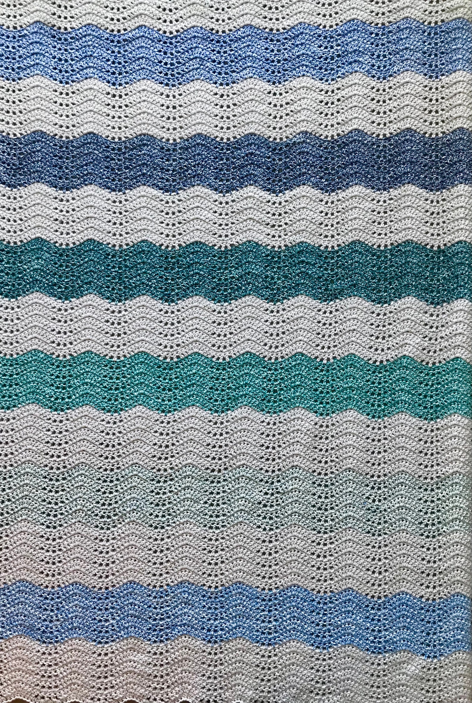 Beach Cottage Throw / Easy Crochet Pattern / PDF DIGITAL DOWNLOAD ...