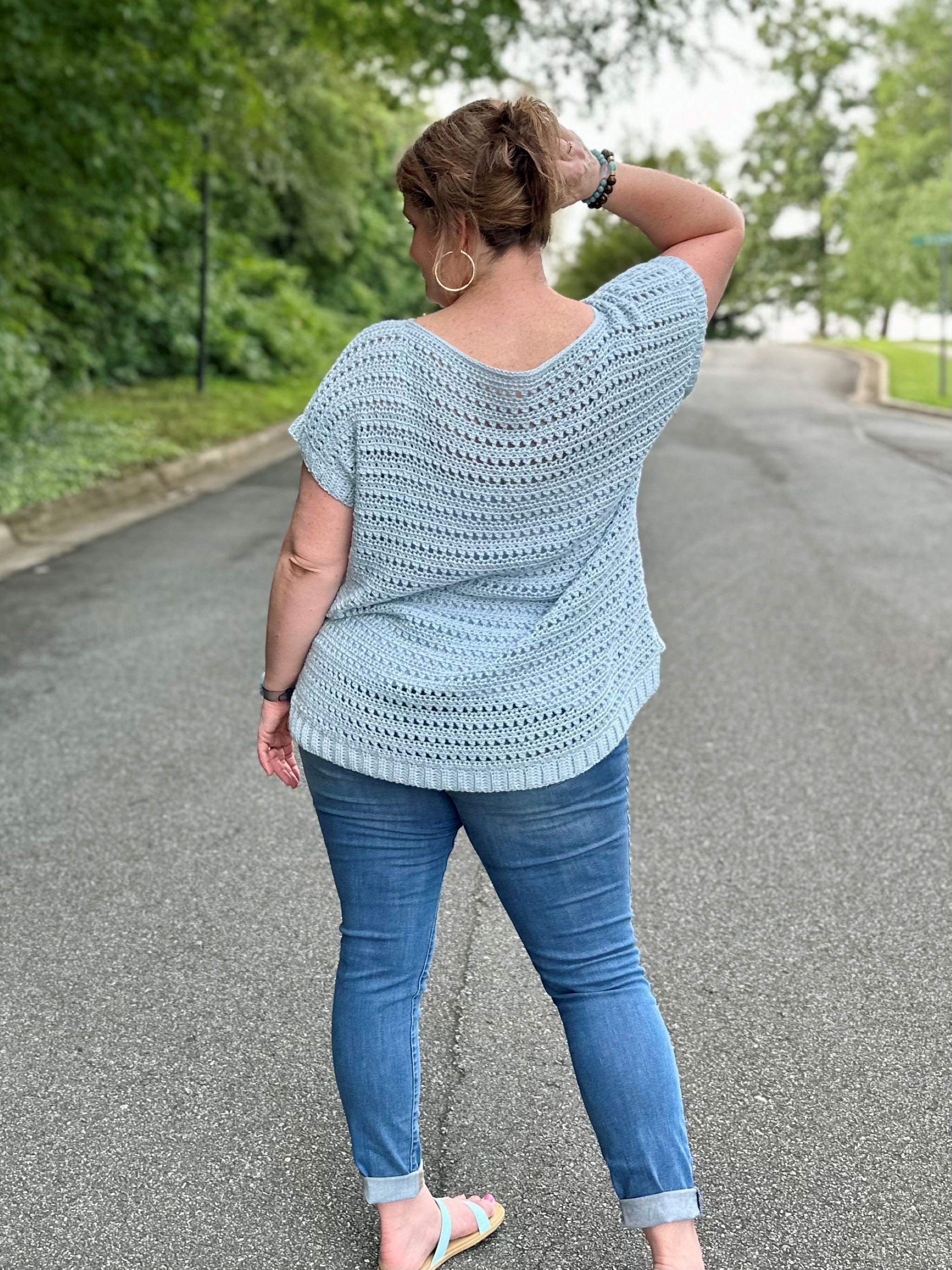 Lightweight Crochet Top Crochet Pattern PDF DIGITAL DOWNLOAD - Etsy