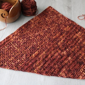 Embers Shawl | Asymmetrical Shawl Crochet Pattern | PDF DIGITAL ...