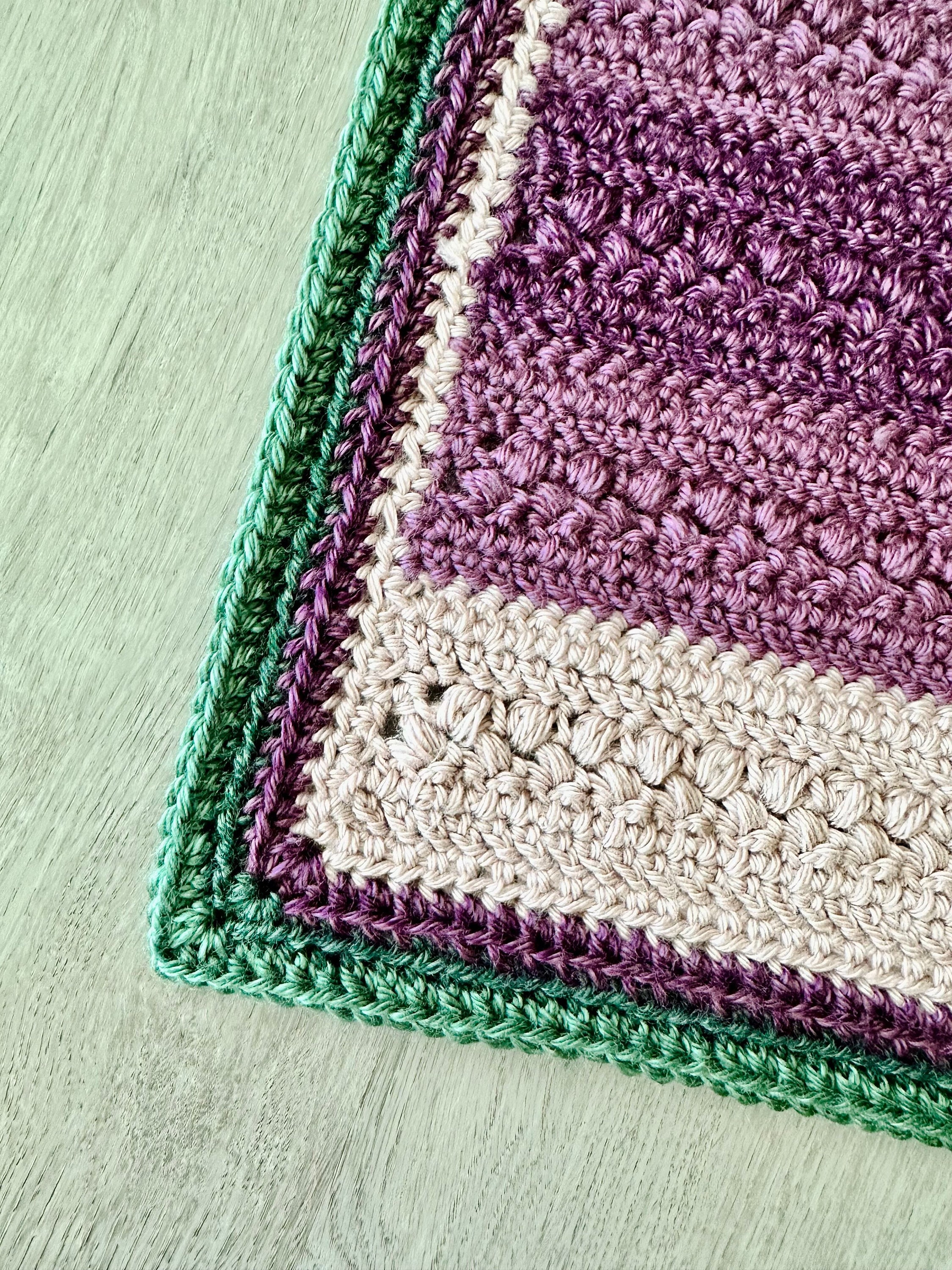 Textured Crochet Blanket PDF Digital Download Beginner Crochet Blanket ...