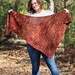 Embers Shawl | Asymmetrical Shawl Crochet Pattern | PDF DIGITAL ...