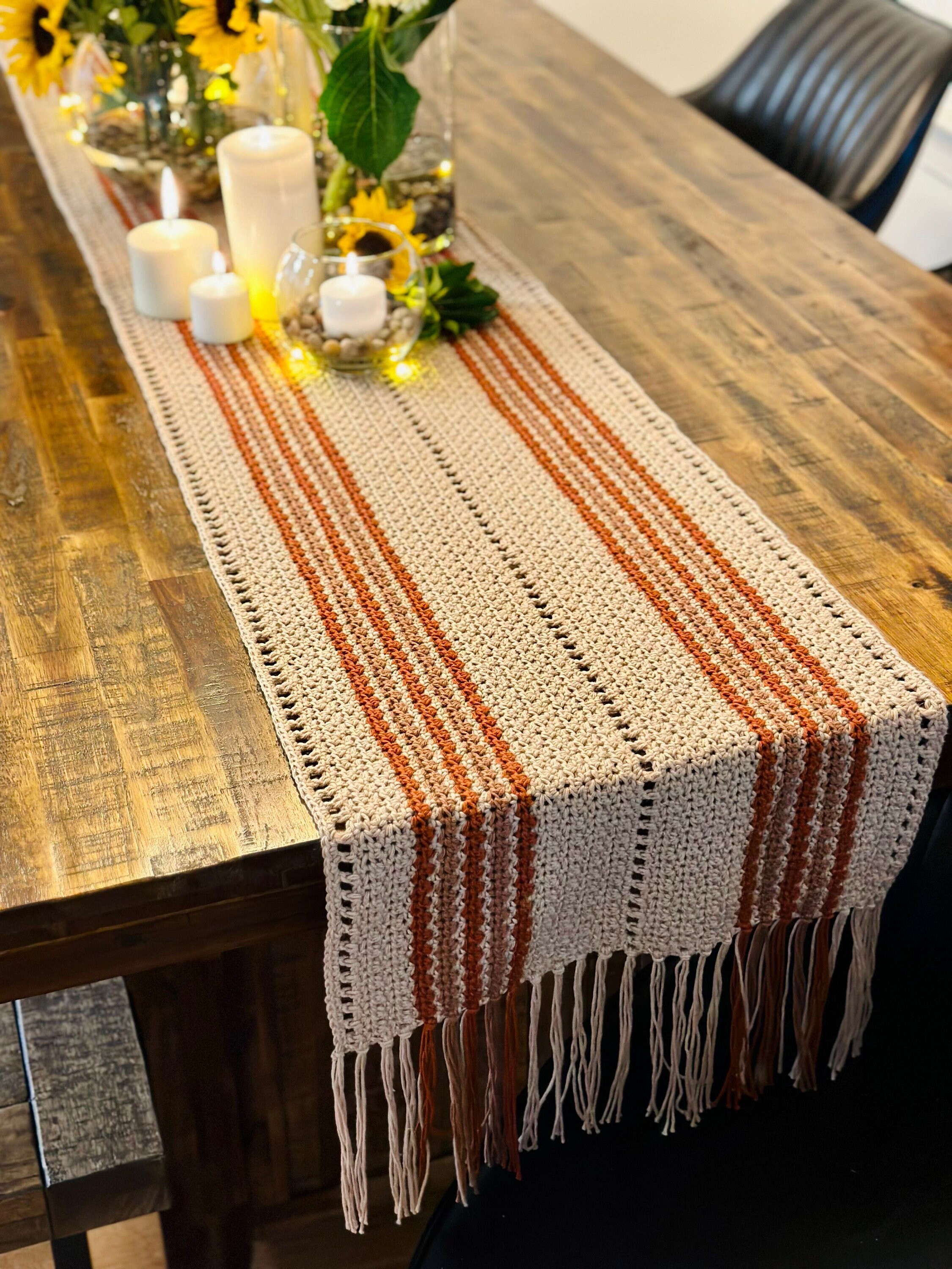 Crochet Table Runner Pattern / PDF Digital Download / Holiday - Etsy