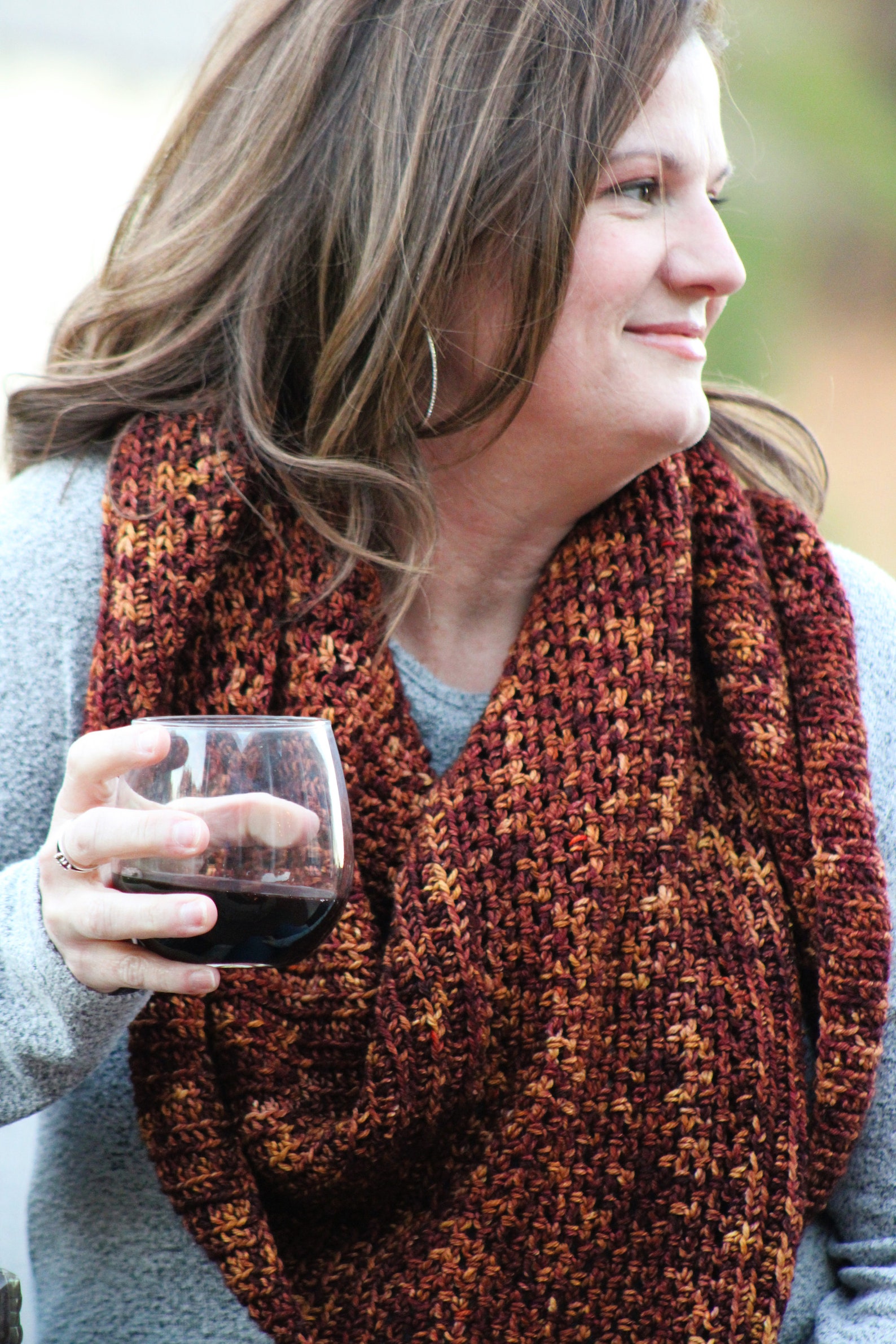 Embers Shawl | Asymmetrical Shawl Crochet Pattern | PDF DIGITAL ...