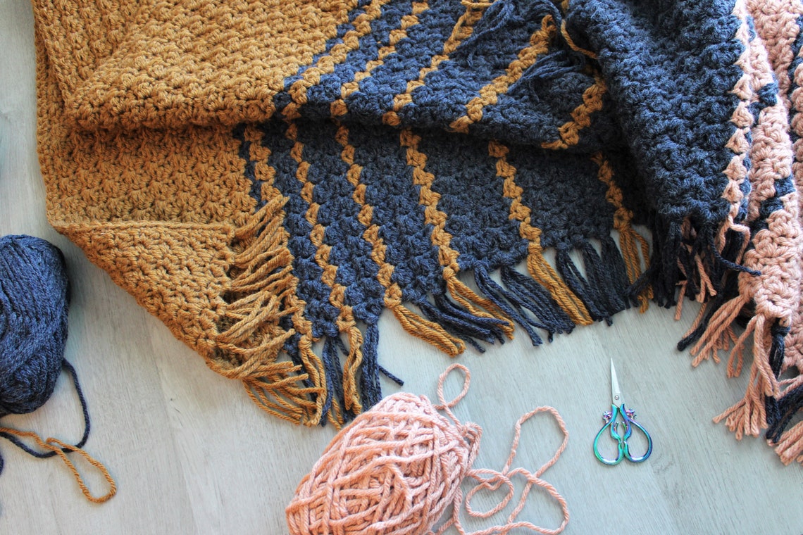 Geode Blanket / Crochet Pattern / PDF DIGITAL DOWNLOAD / Easy - Etsy