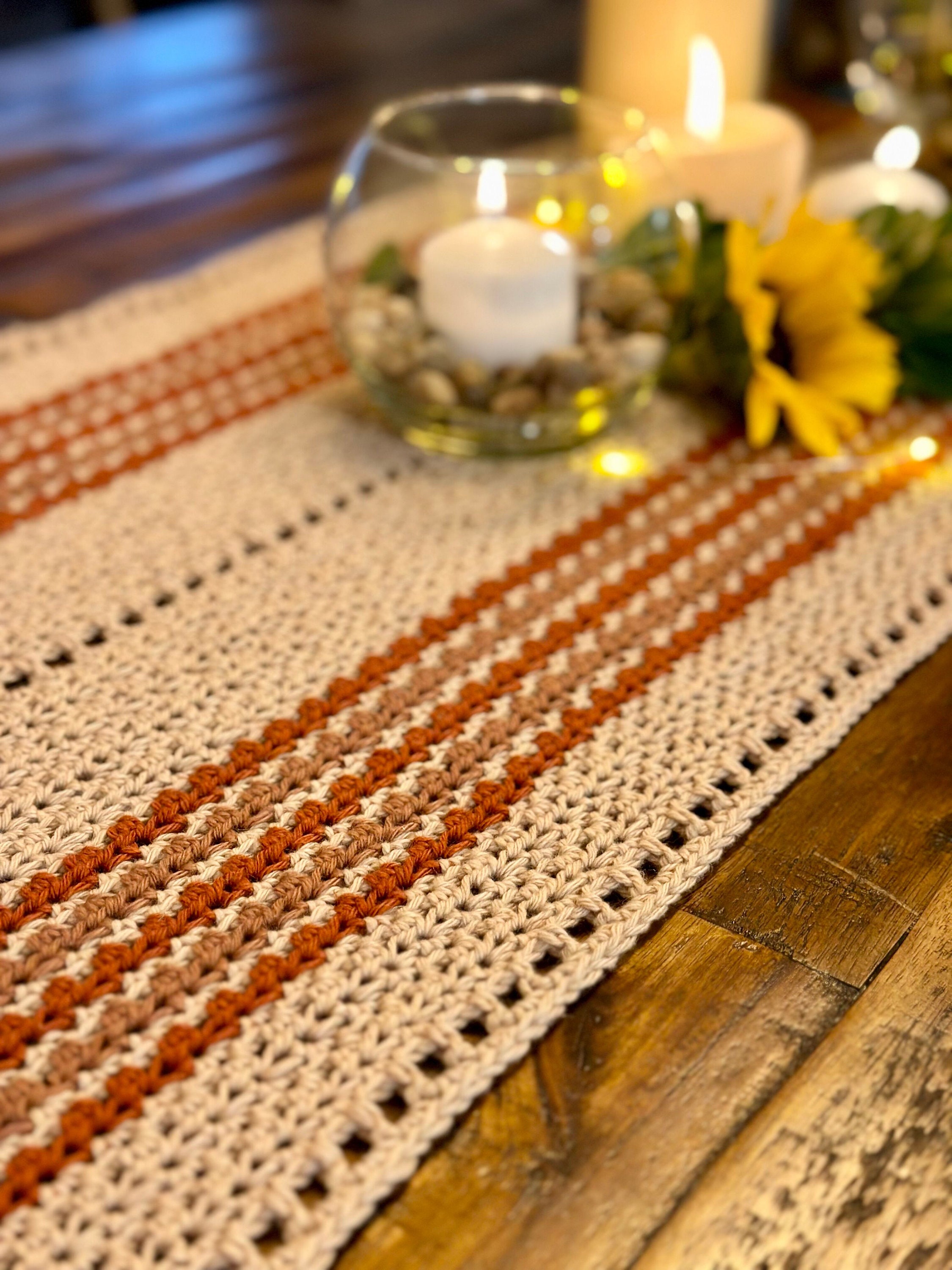 Crochet Table Runner Pattern / PDF Digital Download / Holiday - Etsy