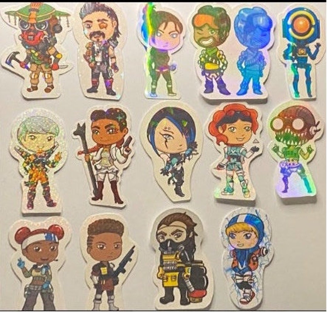 Holographic Apex Legends Stickers - Etsy