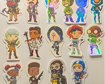 Apex Legends Holographic Stickers - Etsy