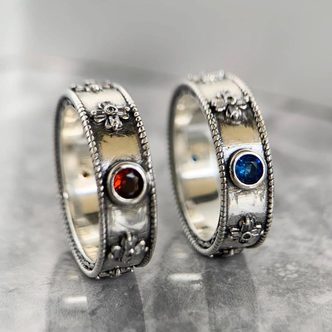 A SET Howls Ring Inlaid With Shiny Diamonds JOJOXIN All-over Sterling ...