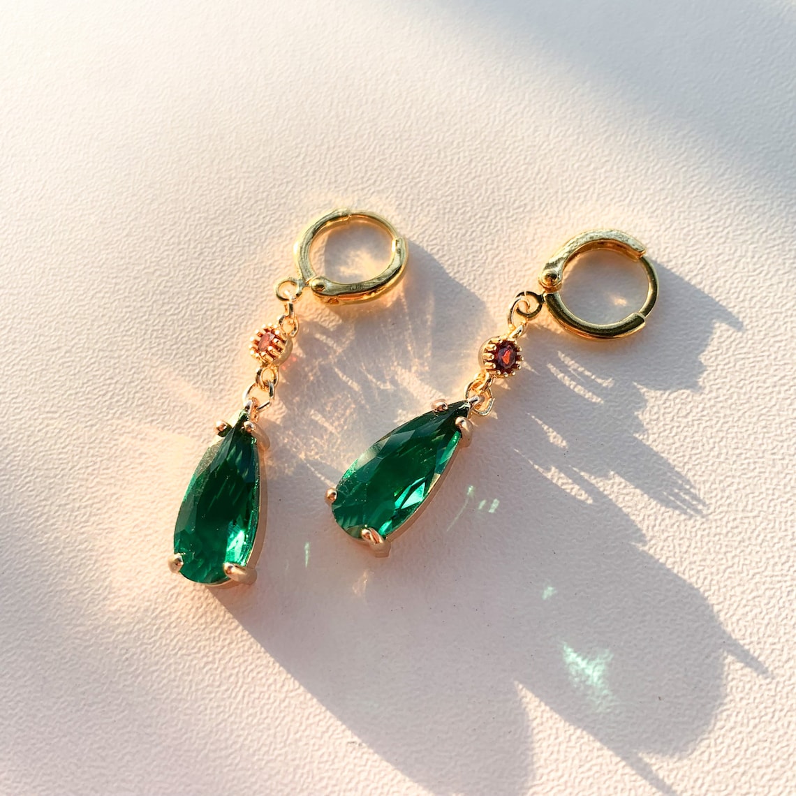 Austrian Crystal a Set 14k Gold Howl Necklace Howls Earrings - Etsy