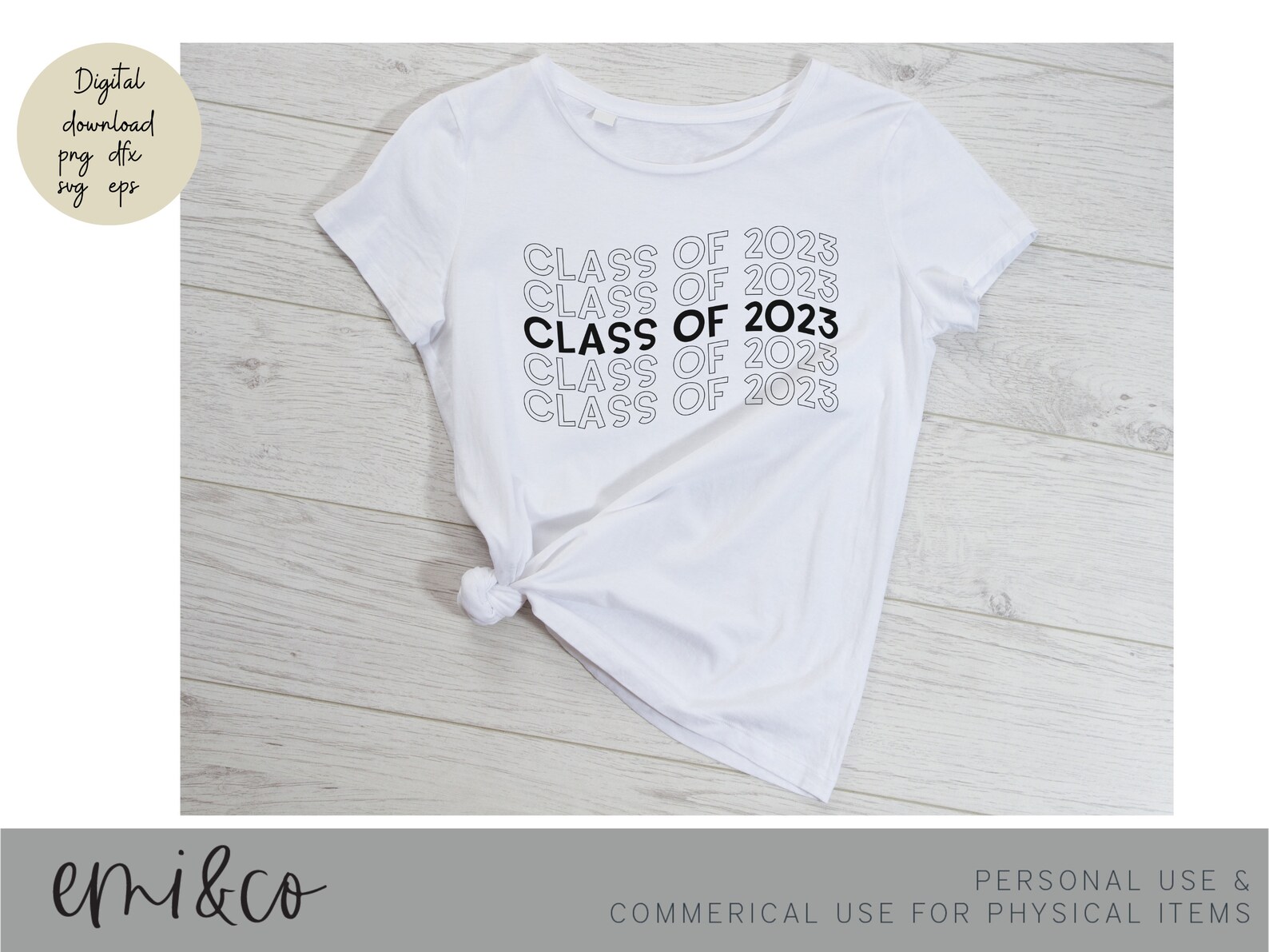 Class of 2023 PNG, Wave Text, Retro Text, Graduation PNG, Tshirt Design ...