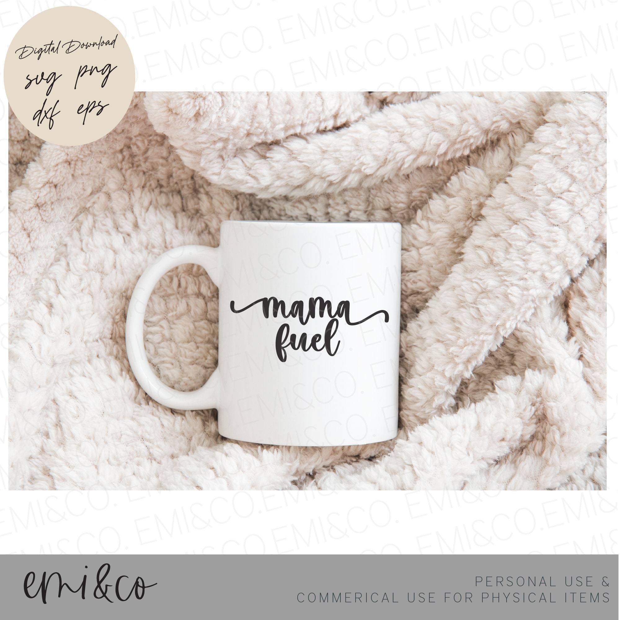 Mama Fuel SVG, Mommy Fuel, Coffee Mug SVG, Mom Fuel - Etsy