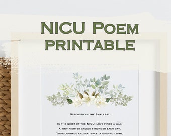 NICU Mom Poem Gift - Digital Download - Etsy