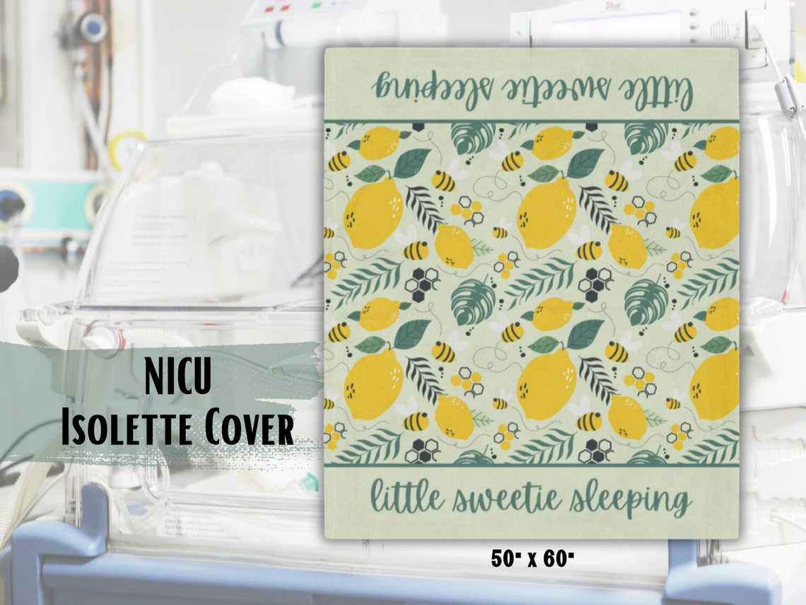 NICU Incubator Neonatal Intensive Care Unit Minky Blanket Giraffe ...