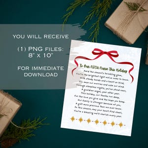 Gift for NICU Nurse Christmas Holiday Last Minute Instant Download ...