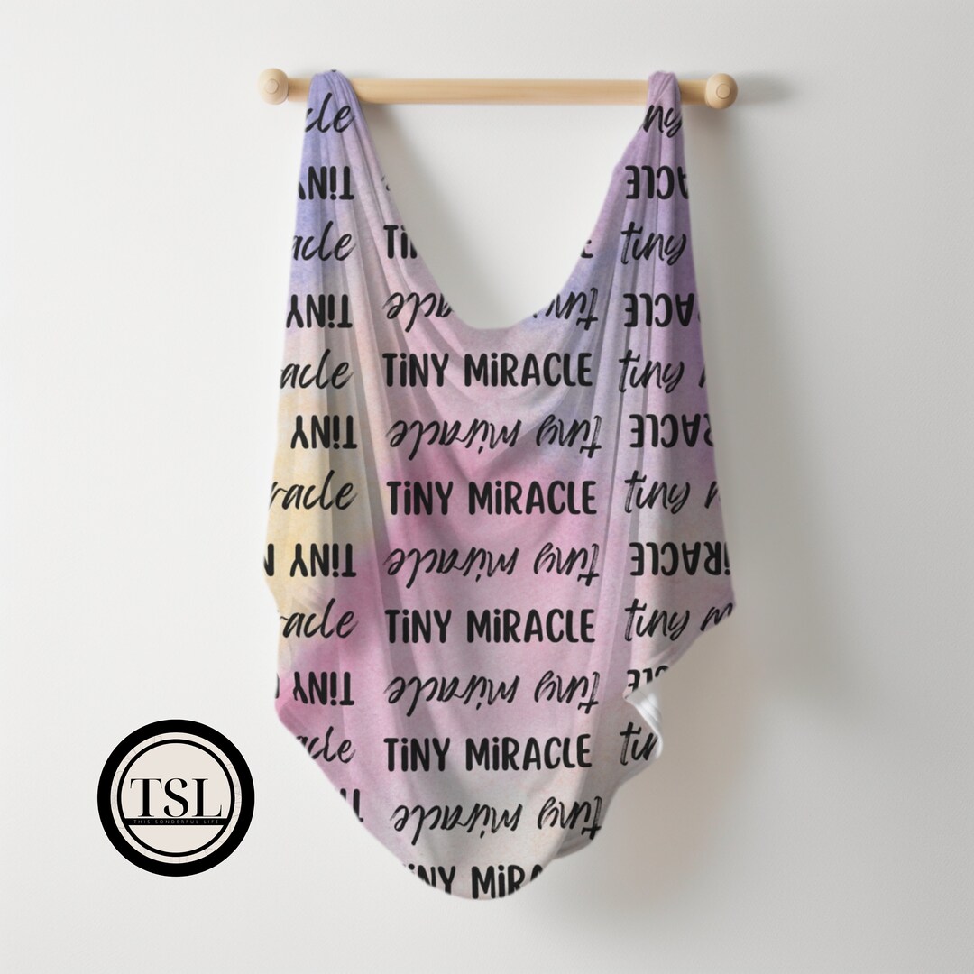 NICU Neonatal Intensive Care Unit Tiny Miracle Newborn Baby Swaddle ...