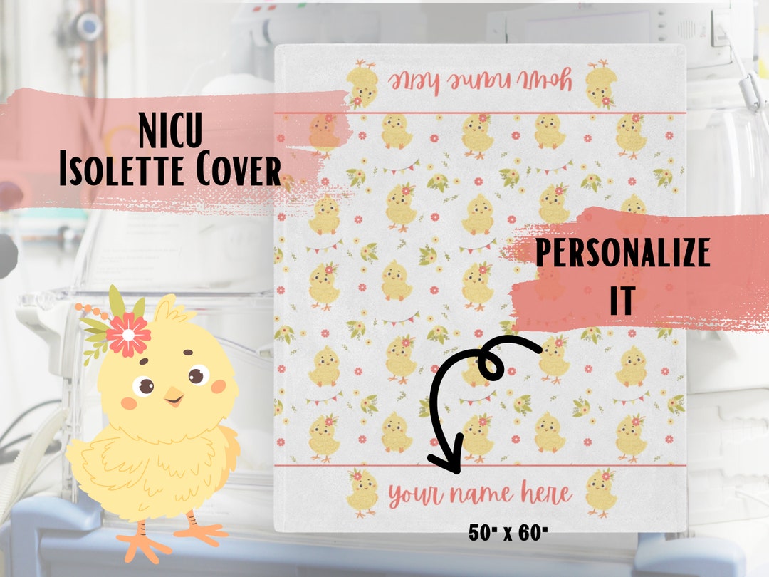 Personalized NICU Neonatal Intensive Care Unit Blanket Cover Incubator ...