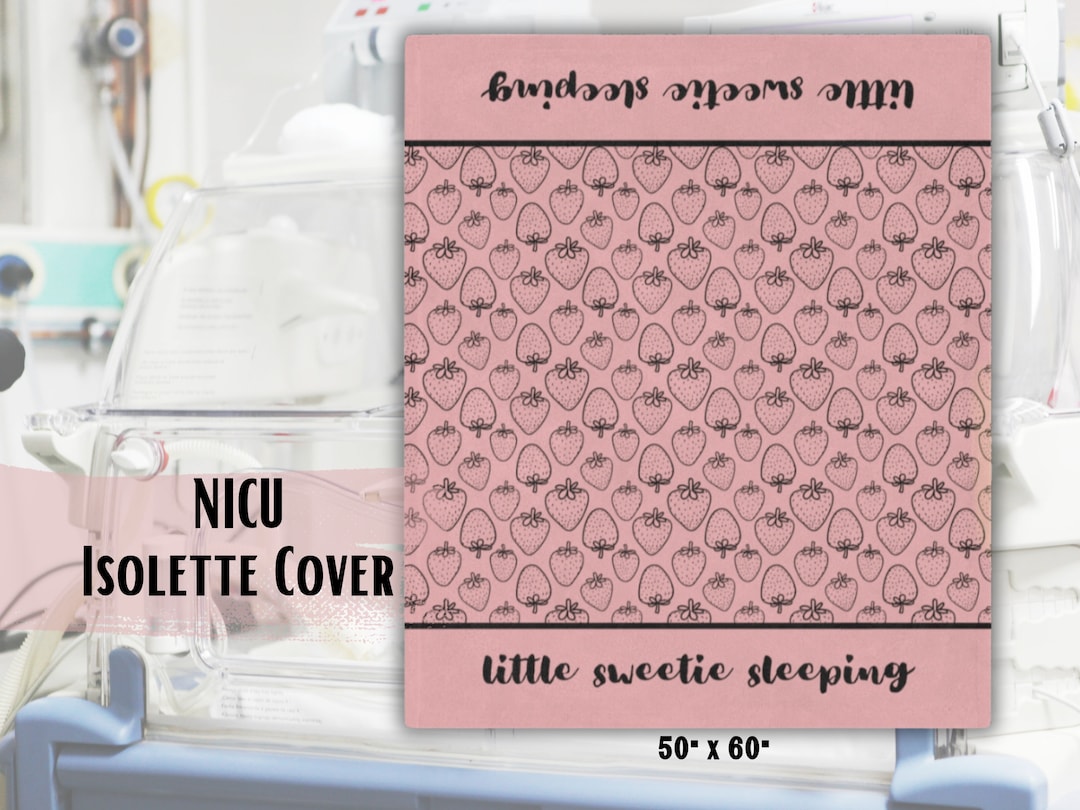 NICU Neonatal Intensive Care Unit Incubator Minky Blanket Giraffe ...