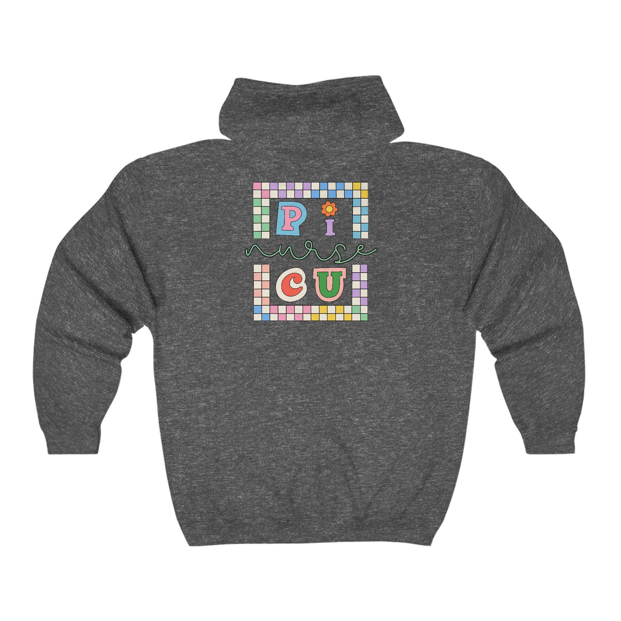 PICU Nurse Zip up Hoodie / Pediatric Intensive Care Unit RN / - Etsy