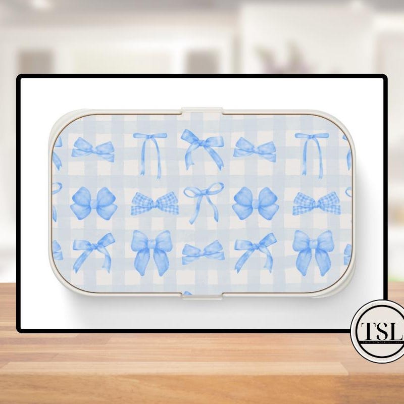 Bow Lunch Bag Etsy