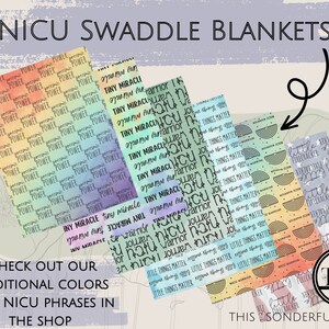 Personalized NICU Neonatal Intensive Care Unit Incubator Blanket Cover ...